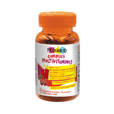Gummies Multivitaminas - Complemento Alimenticio para Niños - Pediakid
